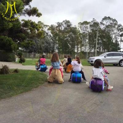 China Hansel walking games children moving electronic ride on unicorn for park for sale