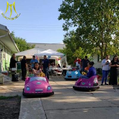 China Hansel kids mini electronic bumper car for outdoor playground riding go karts for amusement ride for sale