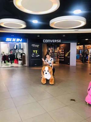 China Hansel amusement park games walking electric stuffed animal car for sale