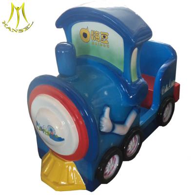 China Hansel children coin operated fiberglass electric kiddie rides for sale
