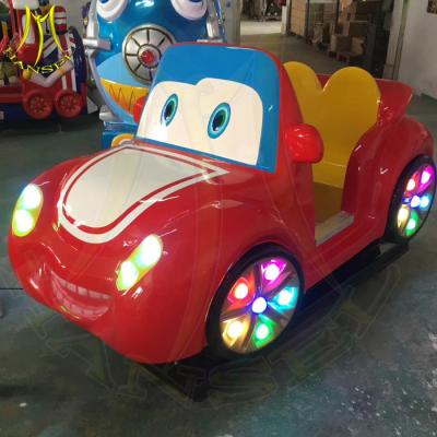 China Hansel amusement park electric coin operated fiberglass kiddie rides for sale