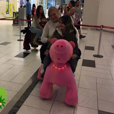 China Hansel amusement games walking battery animal electric ride on toys for sale