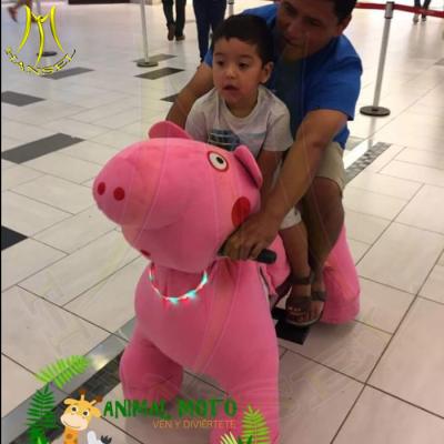 China Hansel amusement park electric kiddy ride on walking animal for sale for sale