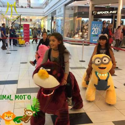 China Hansel amusement electric ride on stuffed animal toy car for kids for sale