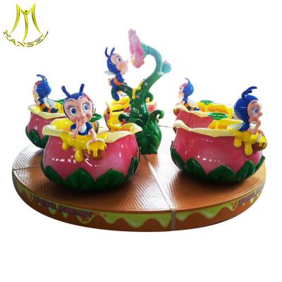 China Hansel kids amusement ride on fiberglass body fun fair game machine for sale