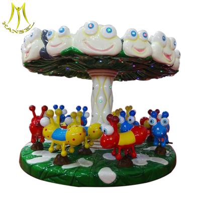 China Hansel indoor playground amusement park electronic fiberglass toy rides for sale