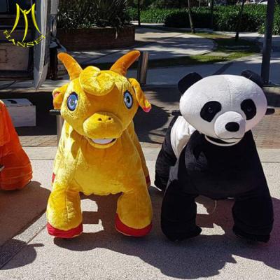 China Hansel  rideable machines stuffy animal amusement park equipment rides for sale