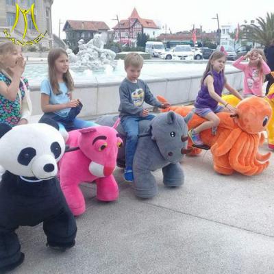 China Hansel  high quality China popular electric plush 4 wheel zippy scooter for kids for sale