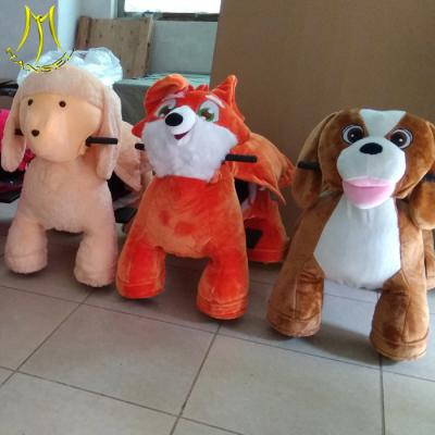 China Hansel amusement battery operated indoor electric ride on animals toy for sale