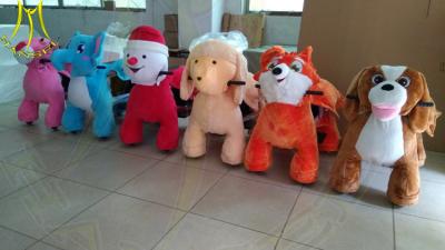 China Hansel children electrical games coin operated ride animal scooters for sale