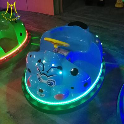 China Hansel children ride on mini plastic indoor batery car for sales ground bumper car for sale
