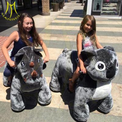 China Hansel amusement park games battery animal kids electric walking rides for sale