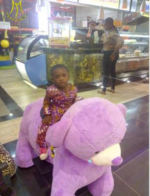 China Hansel 2018 latest children electric car rent coin and non coin unicorn rocking horse for sale