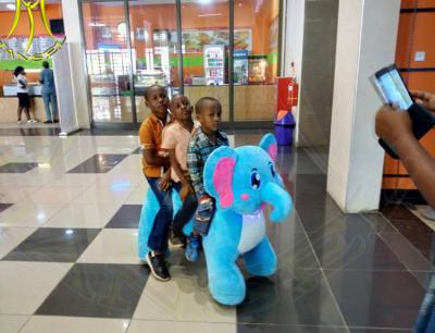 China Hansel 2019 coin operated mountable animal electric ride in mall for children for sale