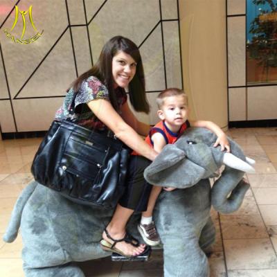 China Hansel  coin operated walking electric kids animals for shopping malls for sale