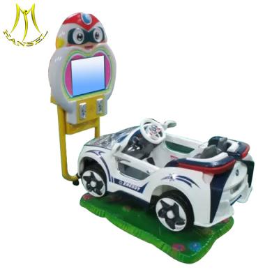 China Hansel amusement park rides plastic electric kids ride on horse toy for sale for sale