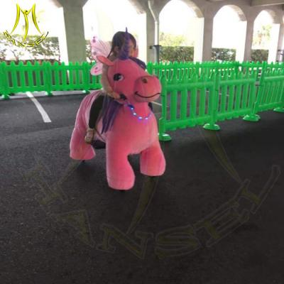 China Hansel amusement commercial walking animal toy ride electric animal for sale