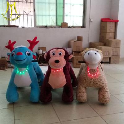 China Hansel Christmas walking animal safari ride for mall electronic game machine for sale