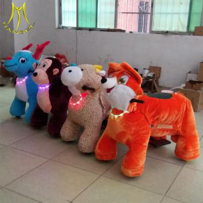 China Hansel  children's electric scooter moving kids animal car for mall for sale
