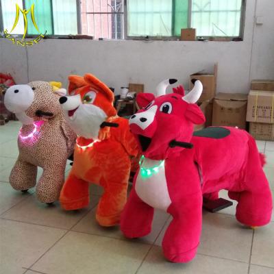 China Hansel  indoor amusement rides electric ride on animals amusement park ride for sale