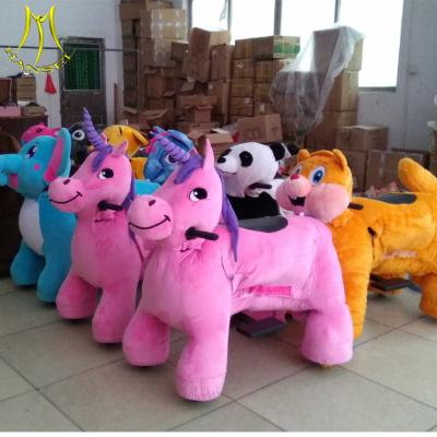 China Hansel  rideable animal on toys for mall ride plush electrical animal toy cars for sale