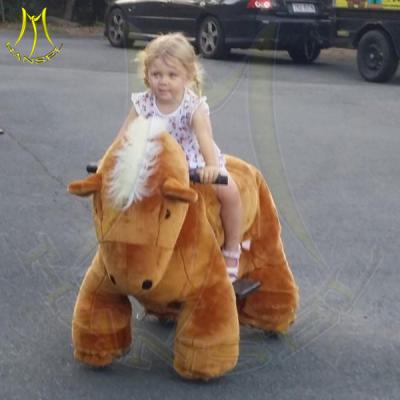 China Hansel  hopping mall for sales electric ride on train kids riding motorcycle for entertainment for sale