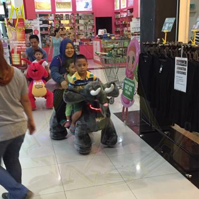 China Hansel  plush animal go cart walking bike for adults ride on animal toy racing cars game for sale