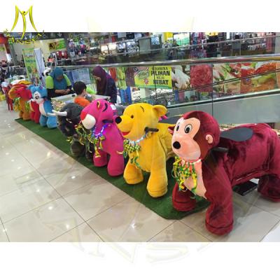 China Hansel  Shopping mall animal kids bikes battery operated 4 wheels ride on animal toy for sale