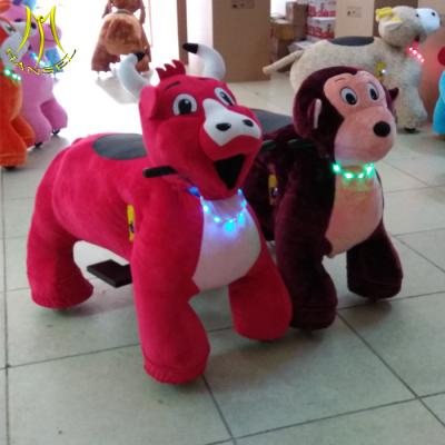 China Hansel  children park car animal electric mountable walking animal toy game machine for sale