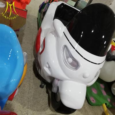 China Hansel  ndoor and outdoor coin operated kids ride machine moto kiddie ride for sale