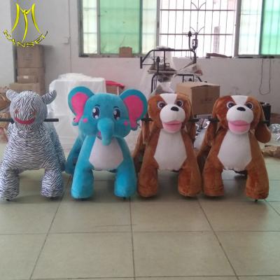China Hansel safari animal ride on toy walking animals scooters in amusement park ride for sale
