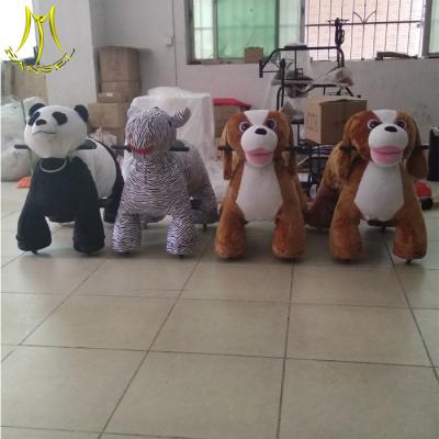 China Hansel Factory price walking animal toy coin operated children rides car for sale