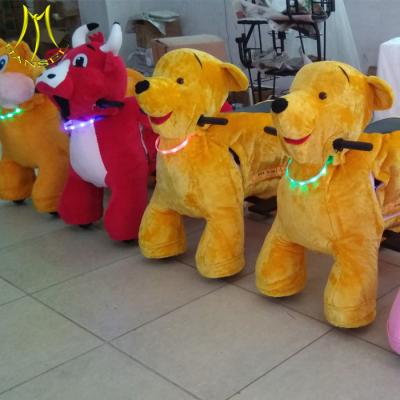 China Hansel shopping mall electric animal panda ride walking amusement animal bike for sale