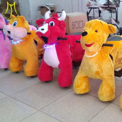 China Hansel  plush animal toy ride for kids animals for amusement parks for sale