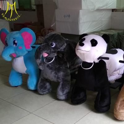 China Hansel  adults 4 wheel electric walking bike motorcycle riding toys electric panda for sale for sale