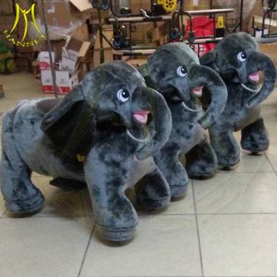 China Hansel amusement park kids walking battery operated ride on unicorn for sale