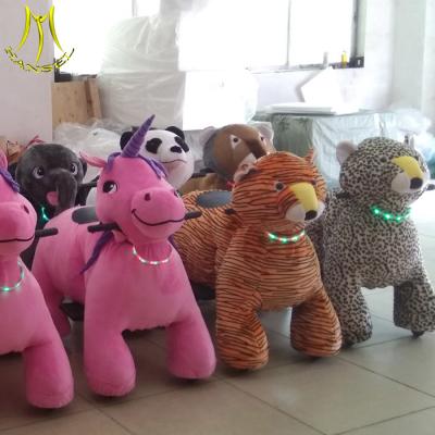 China Hansel  kiddy rides walking animal playground dinosaur riding toys for child for sale
