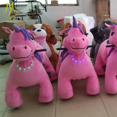 China Hansel battery operated electric indoor stuffed motorized horse toy scooter for adults for sale