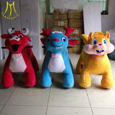 China Hansel walking zoo ride coin operated game kiddy animal toy rides for sale