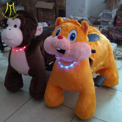 China Hansel  2019  new designs coin operated elephant happy rides zoo animal scooter for sale
