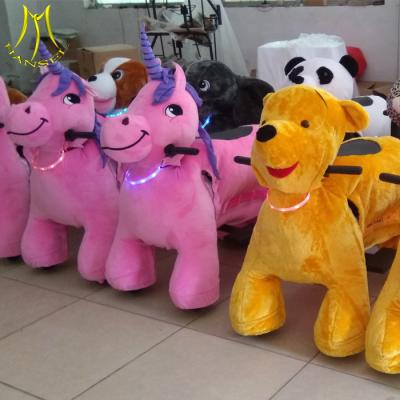 China Hansel large size indoor motorized horse toy electric scotter for adults for sale