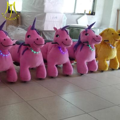 China Hansel  plush animal electric scooter stuffed toy ride on bull toys for sale