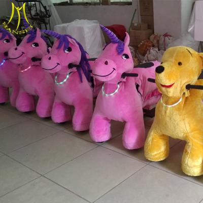 China Hansel 2018 best selling family entertainment kids battery powered animal bikes for sale
