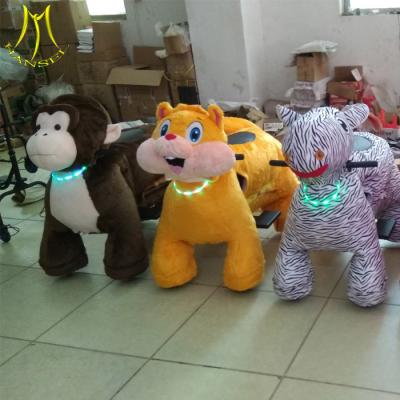 China Hansel  zippy king lion design kids battery animal kiddy rider for shopping center for sale