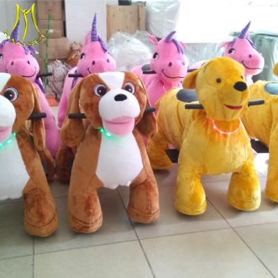 China Hansel battery powered animal walking bike for adults zoo equipment funny amusement park games fun rides on animal for sale