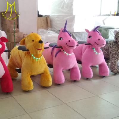 China Hansel  cheap mall kids riding horse toy  adult ride on toys motorized animal scooters for sale