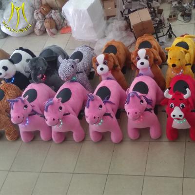 China Hansel shopping mall battery motorized animals bike kids animal mechanical riders for sale