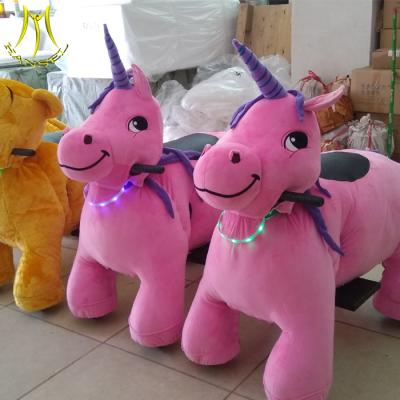 China Hansel  wholesale plush animal coin operated happy plush motorized animals for sale for sale