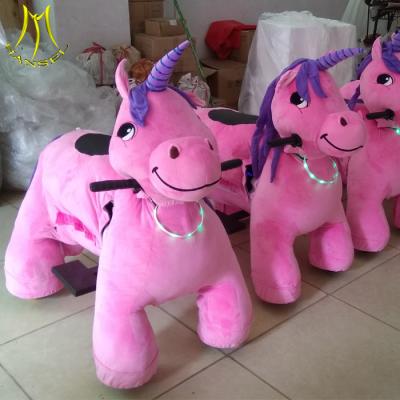China Hansel  coins animals operated scooter amusement park rides 2018 ride on animals for sale