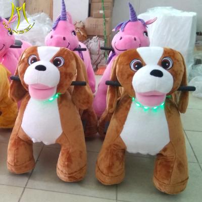 China Hansel coin operated walking animal for adult and kids electronic riding animal toys for mall for sale